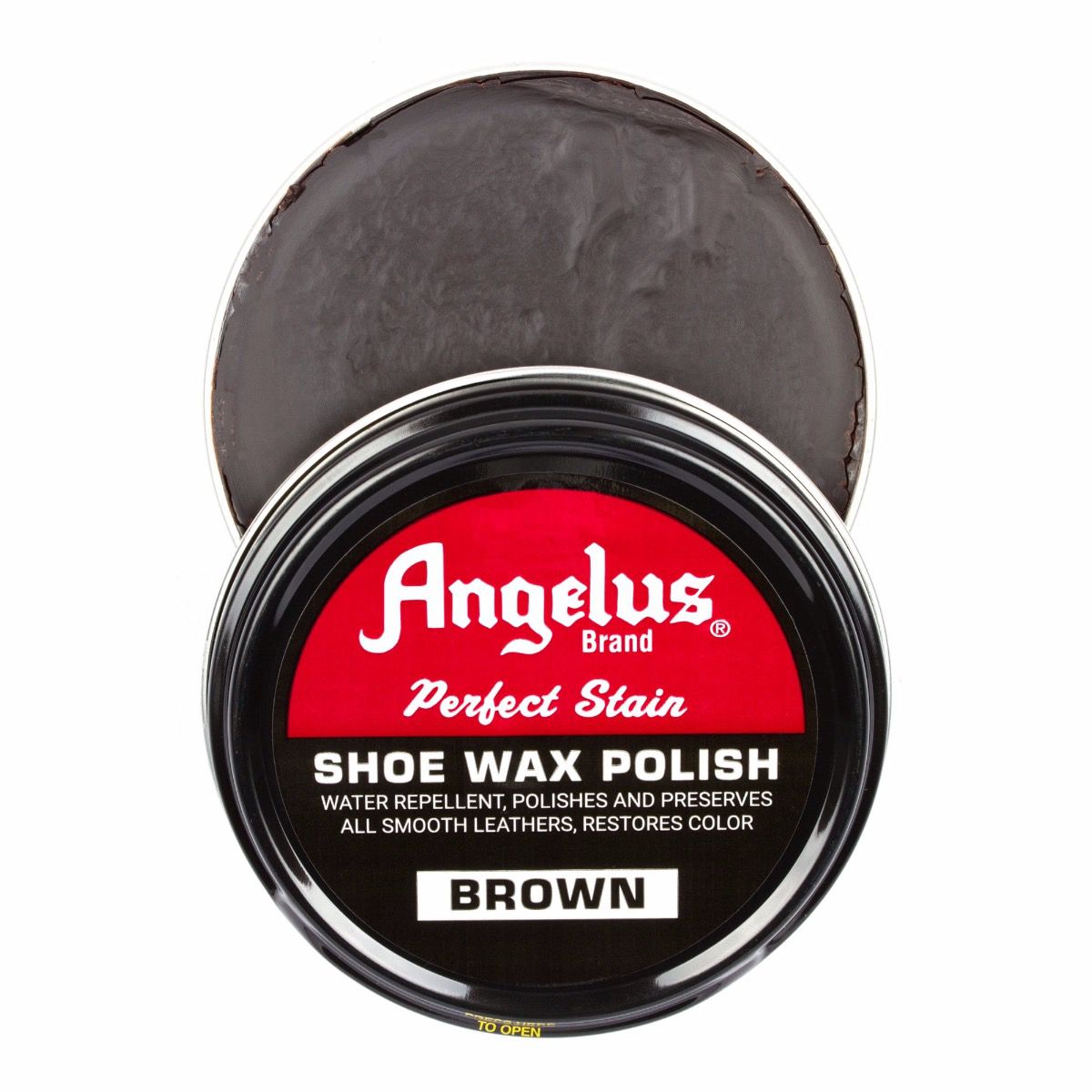 Angelus Shoe Wax Polish Brown 88 ml – Angelus Brand